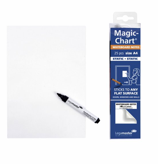 Legamaster Magic-Chart notes whiteboard folie | bol