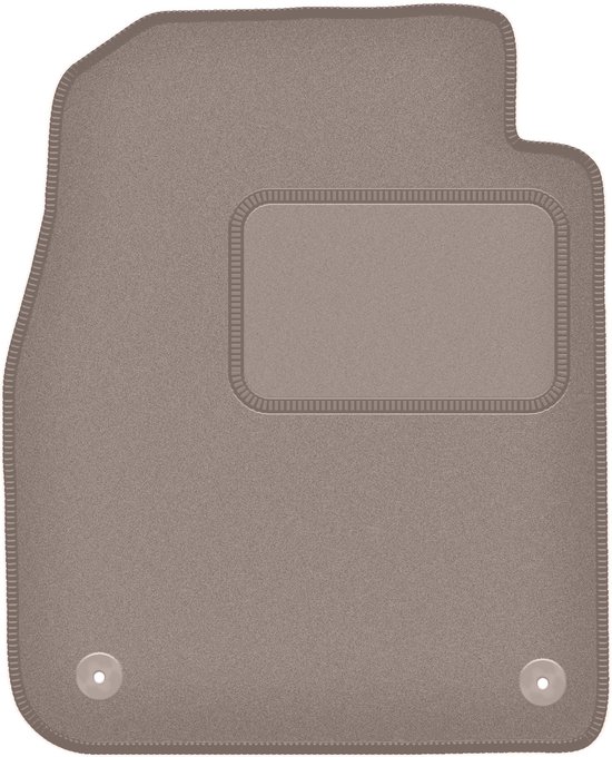 Beige bestuurdersmat voor: Dodge RAM short DJ (2009-2019) | bol