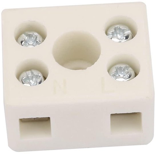 Terminal Block Ceramic 5 Piece Wire Connector for Power Cables High-end ...
