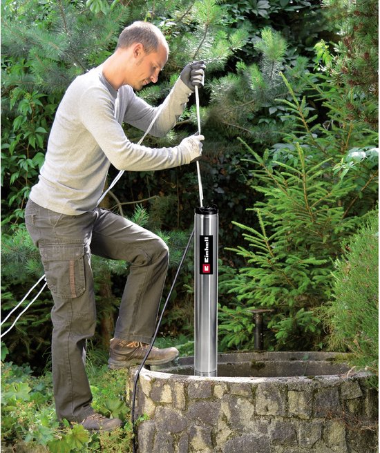 Einhell Tiefbrunnenpumpe GE-DW 1155 N-A 4170937 Bronpomp 6000 l/h 55 m ...