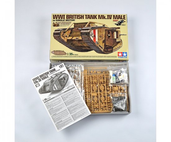 Tamiya Modelbouwpakket Militaire voertuigen - 30057 WWI British Tank Mk ...