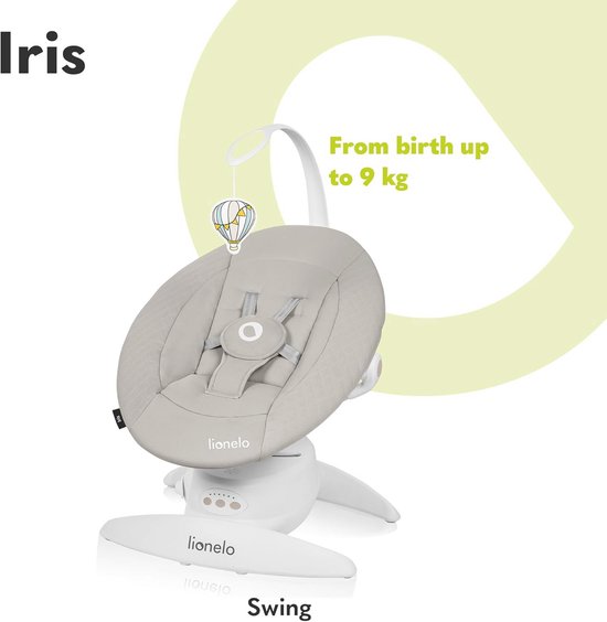 Transat Swing 360° draaibaar voor baby's tot 9 kg met verstelbare ...