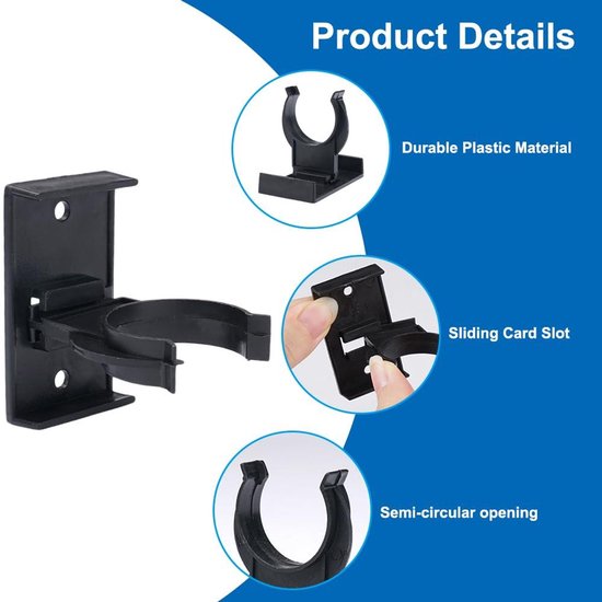 18 Pieces Skirting Board Clips with 36 Screws for Kitchen Pedestal ...