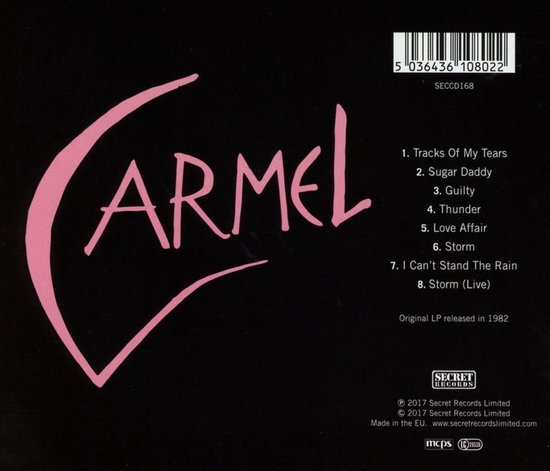 Carmel, Carmel | CD (album) | Muziek | bol.com