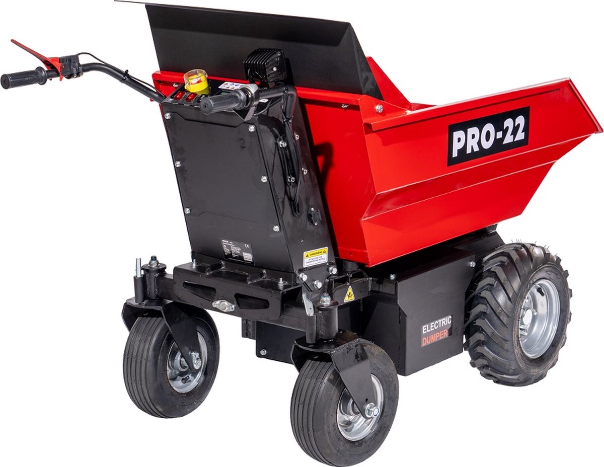 PRO-22 D500E Accu Mini Dumper / Kruiwagen | bol