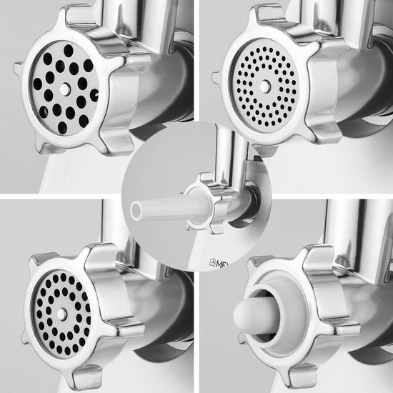 Meykey - Elektrische vleesmolen - handige en veelzijdige keukenmachine ...