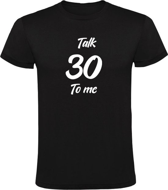 Talk 30 to me Heren T-shirt - praten - vies - taal - spelling - engels ...