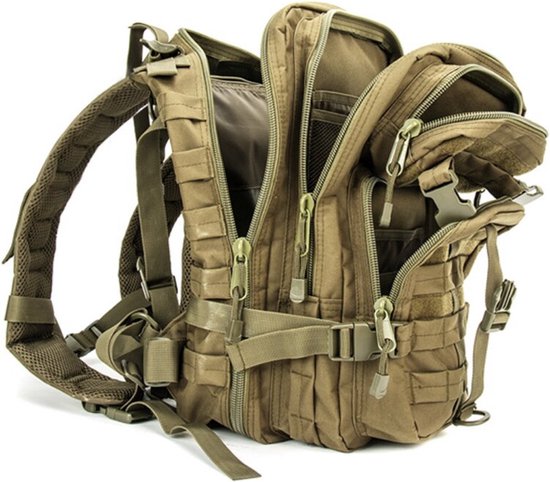 Happyment Militaire Rugzak - Rugtas - Wandelrugzak - Waterdichte Rugzak ...