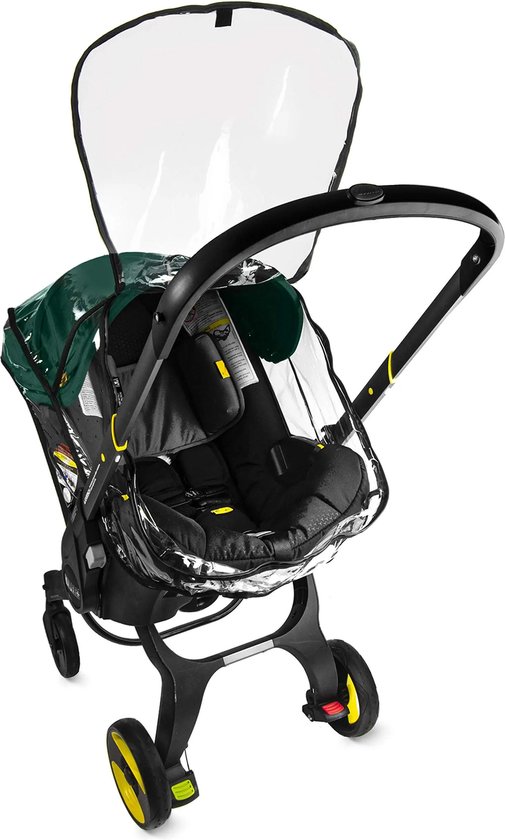 Regenhoes Verdikte Transparante Pvc Hd Vision Wandelwagen Regenjas Voor Doona... | bol