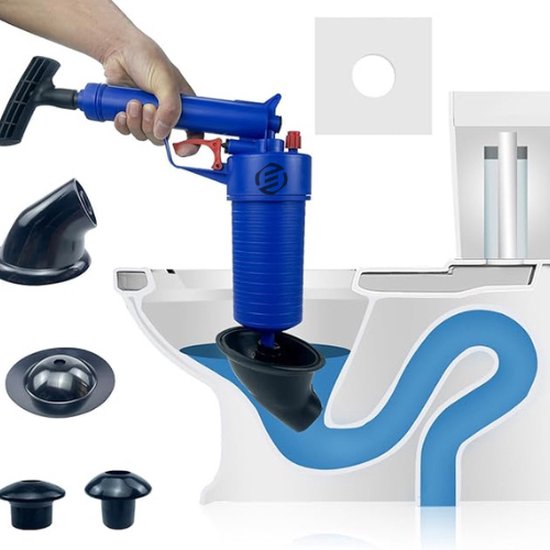 Equivera WC Ontstopper met Hoge Druk - WC Ontstopper met Hoge Druk ...