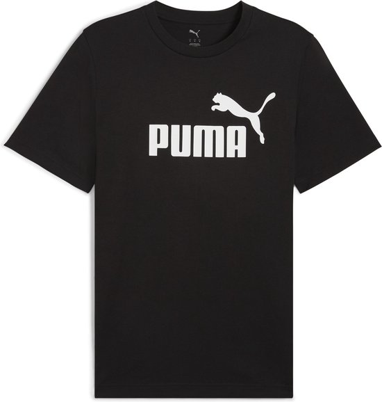 PUMA ESS No. 1 Logo Tee Heren tshirt - Puma Black | bol