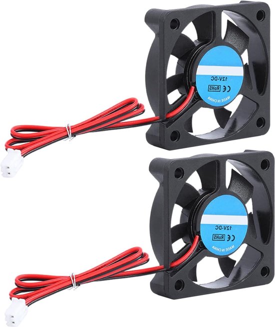 50mm-x-50mm-x-10mm-2pin-fan-5010-12v-abs-2-stuks-3d-printer-accessoire ...