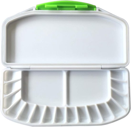 Inovra ® Uitgebreide Verfpalet voor Creatieve Kunstenaars met 16 ...