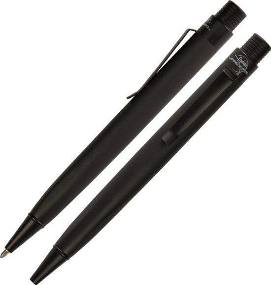 Fisher Space Pen Zero Gravity Mat Zwart Rubber Grip | bol.com