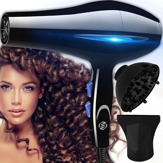 Equivera Fohn Met Diffuser - Haarfohn - Fohn - Fohn Met Diffuser ...