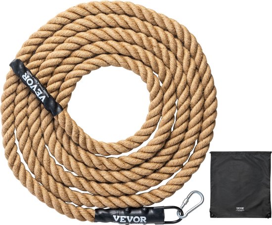 Gym Klimtouw - Workout Touw - Klimtouw voor Fitness - Trainingstouw ...