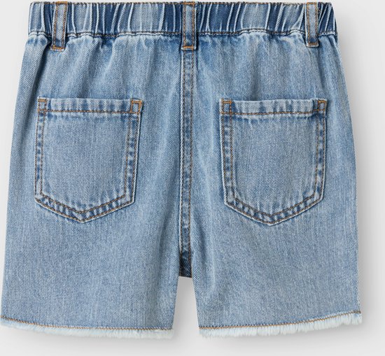 Name It mini meisjes short HANNA Medium Blue Denim Regular Fit | bol