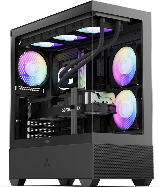 PC behuizing - gamer case - MARINE U30 RGB - Tempered glass | bol