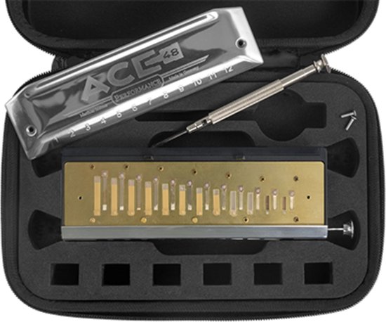 Hohner ACE 48 C Ausstellungsstück - Chromatische mondharmonica | bol