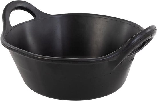 Premiere Voerbak rubber rond 20 ltr. | bol