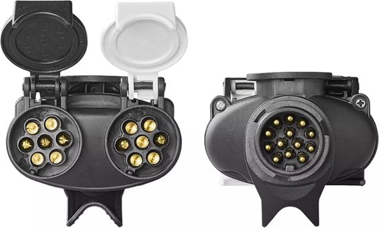 ProPlus Verloopstekker - 13-polig naar 2x 7-polig - Type N & S | bol