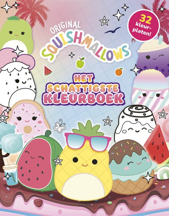 De Super Squishy Club - Het officiële Squishmallows kleurboek - squishy ...