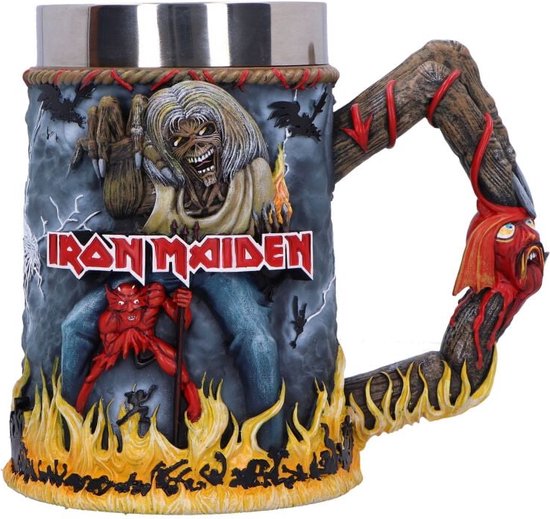 Iron Maiden The Number Of The Beast Tankard Bierkan meerkleurig ...