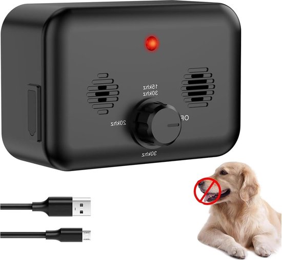 Ultrasoon anti-bell apparaat met 3 modi tot 50 ft - Effectieve controle ...