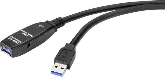 Renkforce USB-kabel USB 3.2 Gen1 (USB 3.0 / USB 3.1 Gen1) USB-A stekker ...