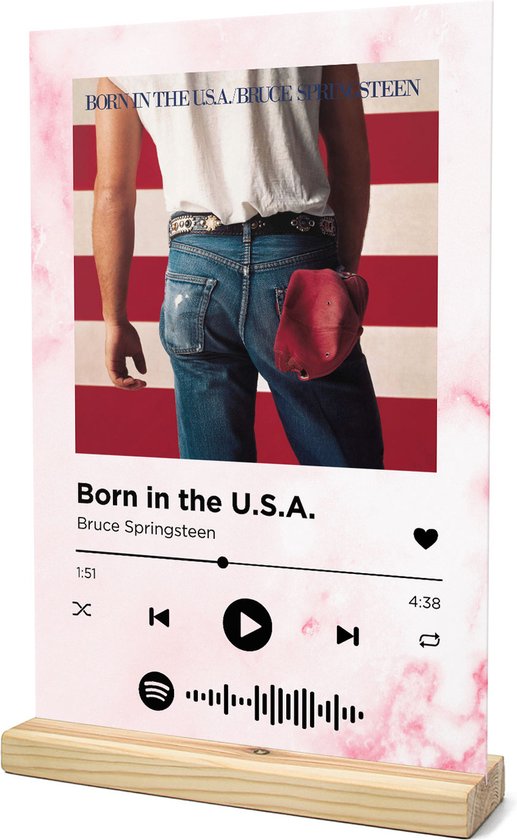 Songr Spotify Muziekbordje - Born in the U.S.A. - Bruce Springsteen ...