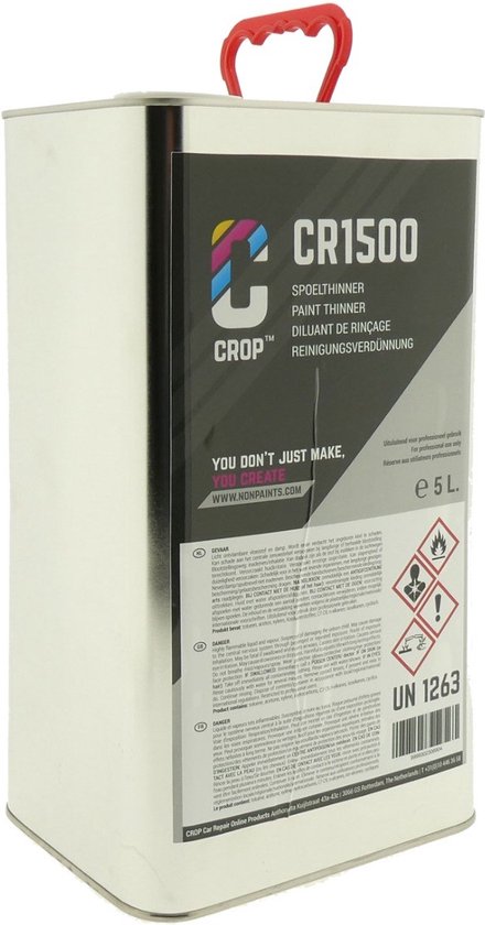 CR1500 Spoelthinner - 5 liter Jerrycan | bol