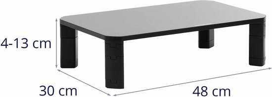 Fromm & Starck monitor verhoger - in hoogte verstelbaar 40/70/100/130 ...