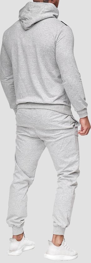Heren joggingpak grijs - Paris - 608 | bol.com