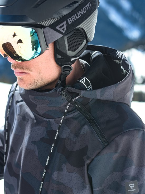 Brunotti Cranemore-AO Men Softshelljacket - Black - S | bol.com