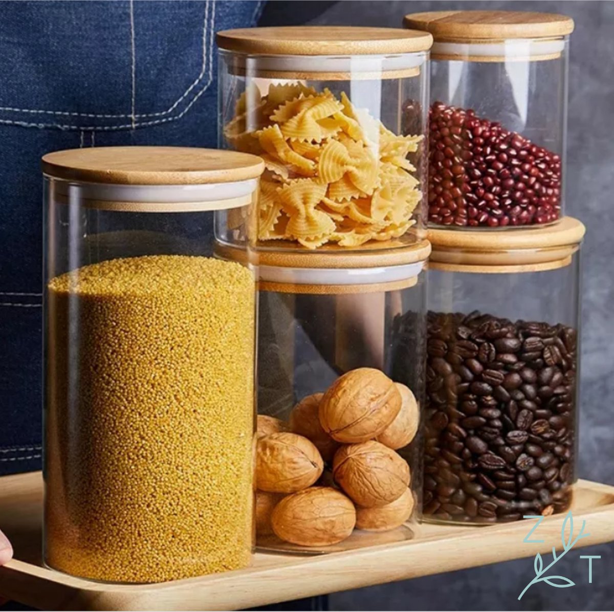 ZijTak - Voorraadpotten - Set - 7 stuks - Transparant - Weck - Weckpot ...