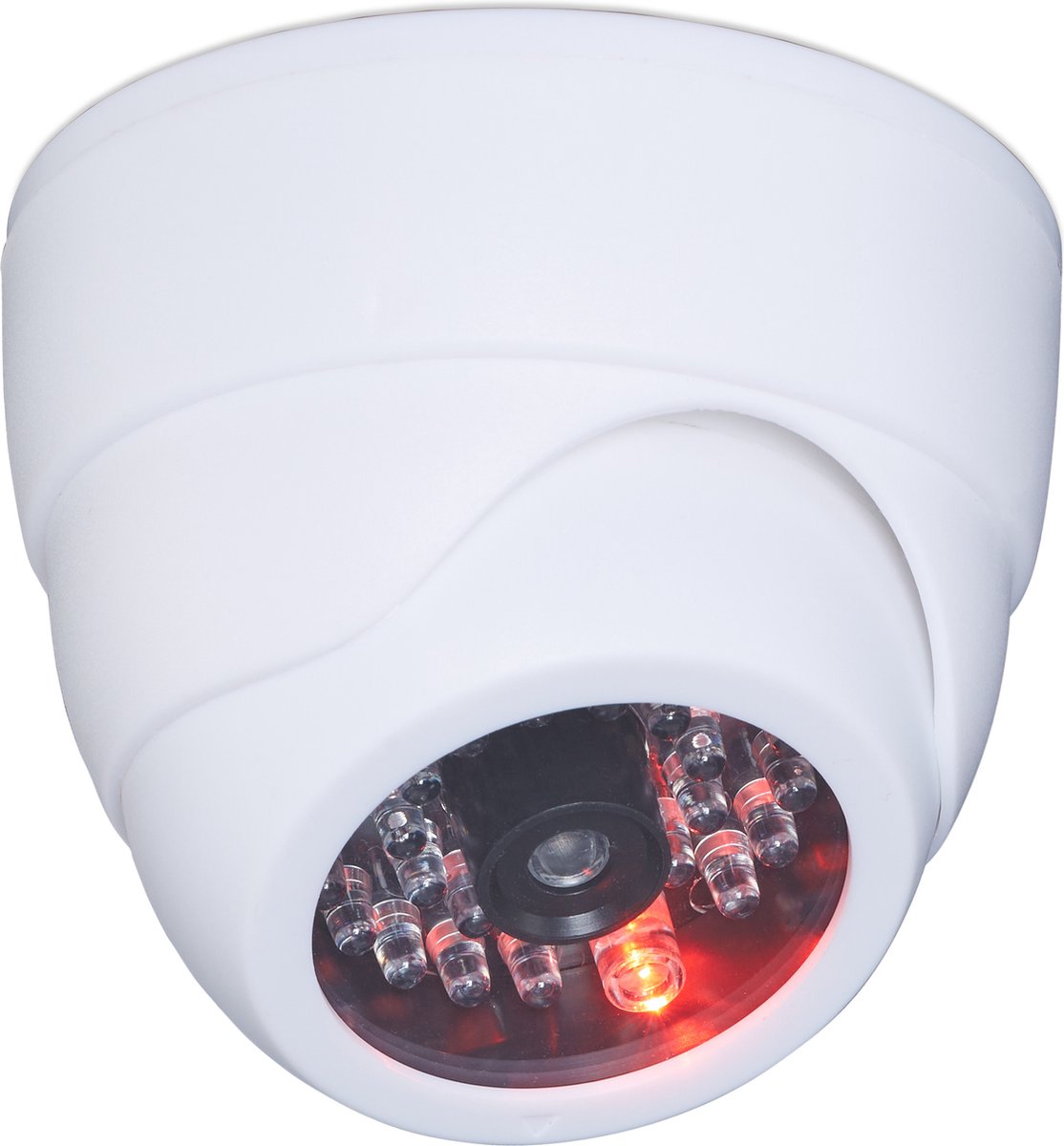 Relaxdays dummy dome camera - wit - met led - nep camera - fake ...