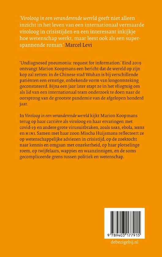 Marion Koopmans: Viroloog in een veranderende wereld, Mischa Huijsmans ...