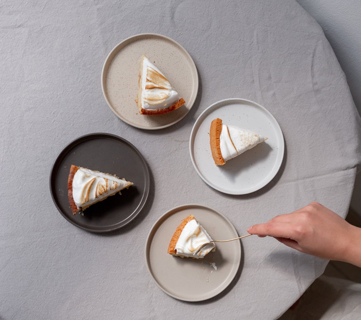 Gebaksbordjes - Taart bordjes - 4 stuks - Vaatwasser bestendig ...