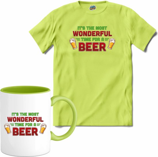 It's the most wonderful time for a beer - foute bier kersttrui - T ...