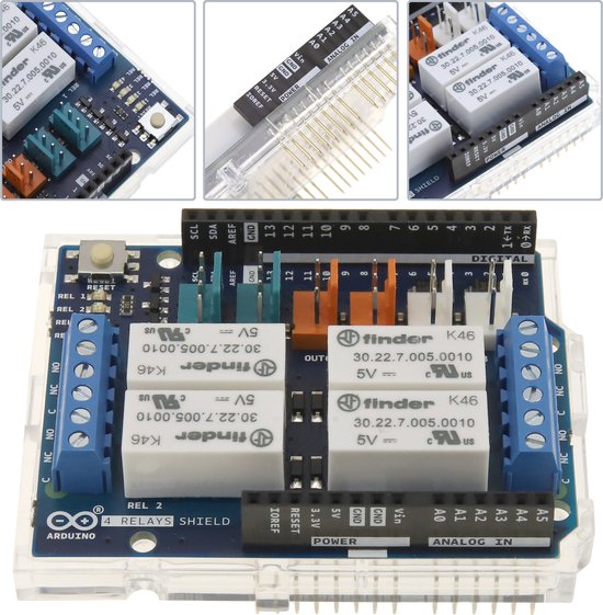 Arduino - Arduino 4 Relay Shield | bol.com
