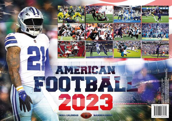 Calendrier Football Américain 2023 | bol.com