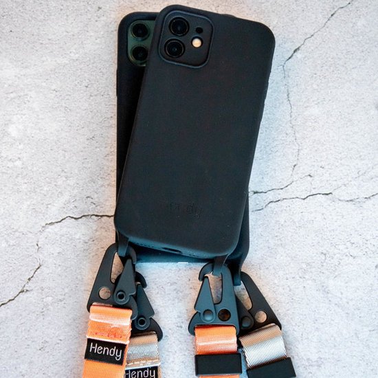 Hendy telefoonhoesje met koord - Switch - Coral - iPhone 12 Pro Max ...