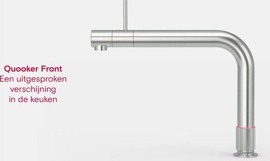 Quooker Front met COMBI Boiler 3-in-1 kokend water kraan - RVS | bol.com