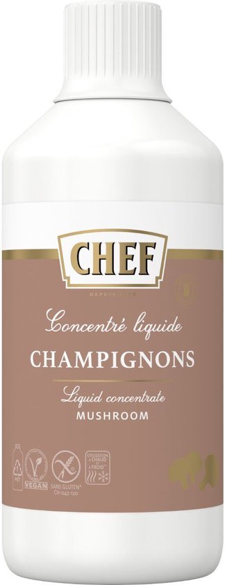 Chef - Liquid Concentrate Paddenstoelen - 980 ml | bol