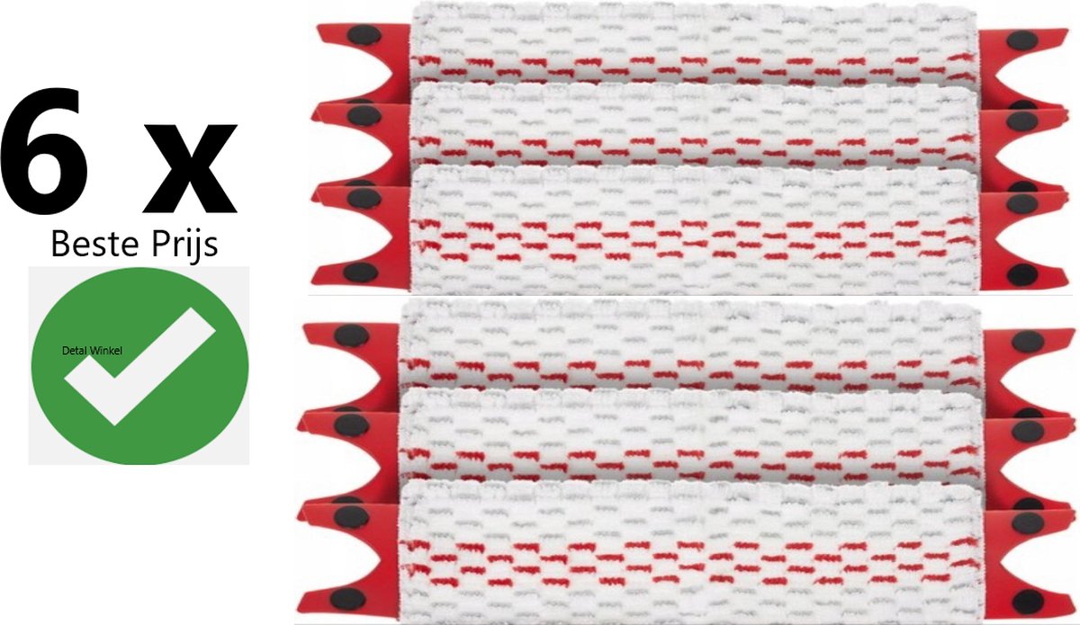 6X PATROON VOOR VILEDA FLAT ULTRAMAX RESERVE MOP | bol