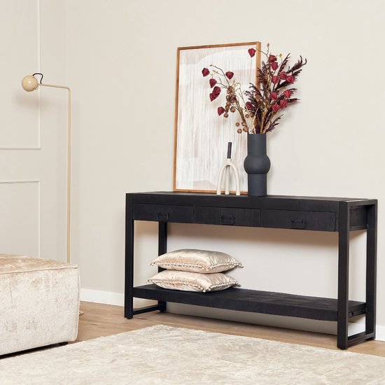 Bijzettafel Finn - side table - bijzettafel zwart | bol.com