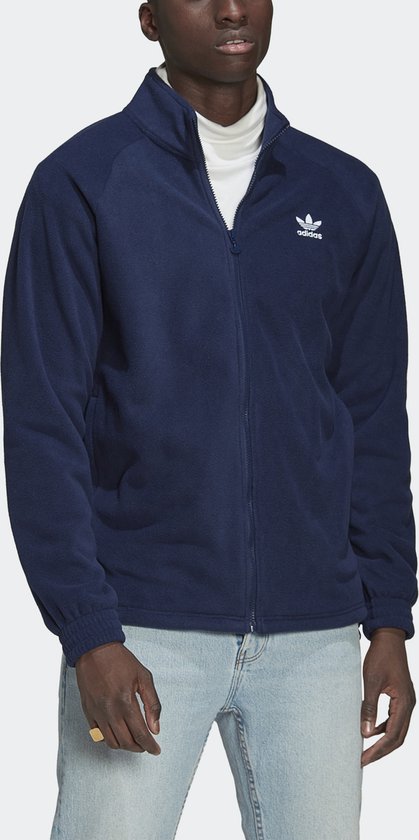 adidas Originals Adicolor Classics Trefoil Teddy Fleece Jack - Heren ...