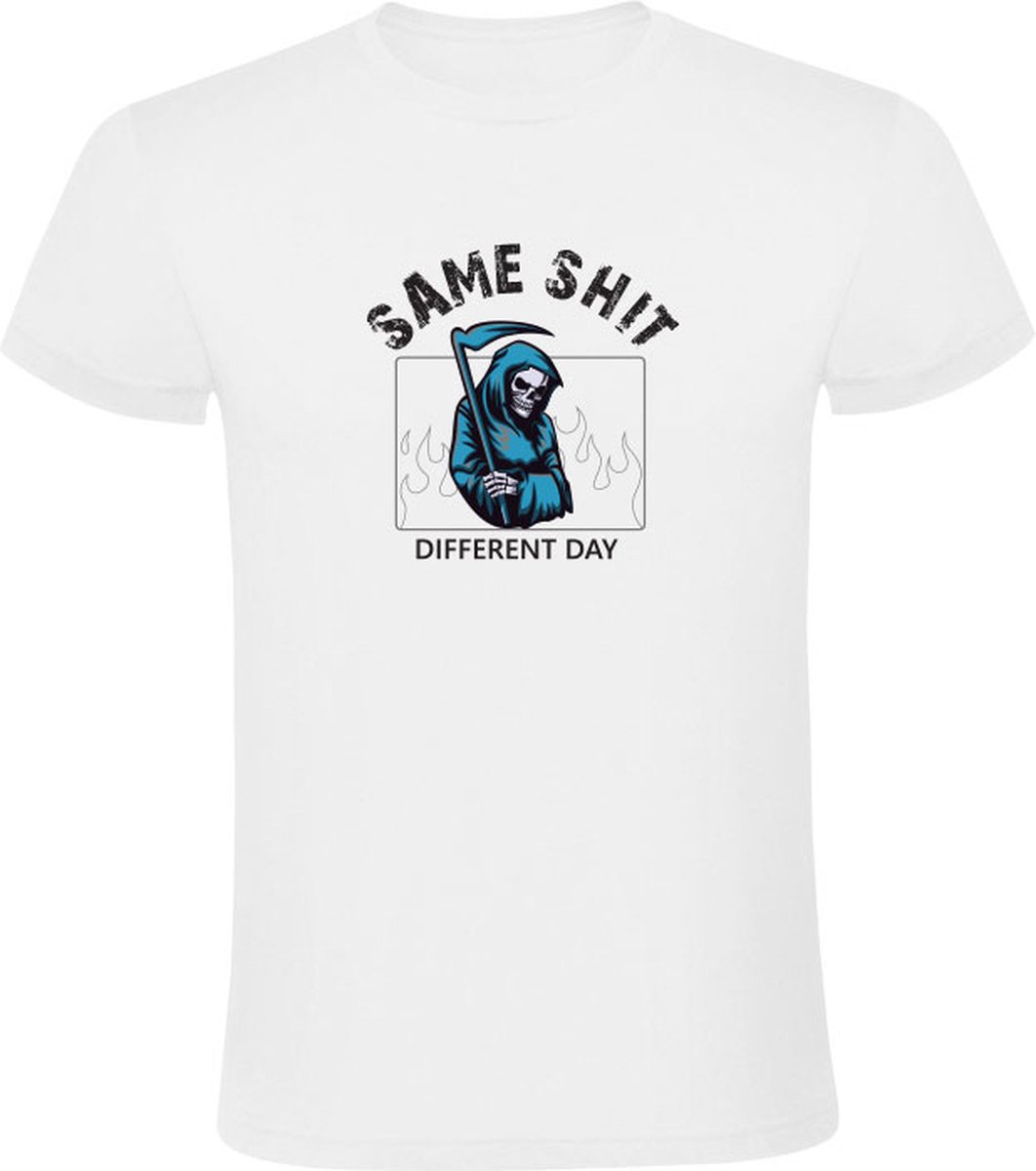 Same shit different day Heren t-shirt| reaper | horror | hakbijl ...