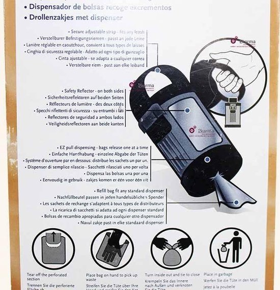 8in1 Pet Products Poop Patrol Dispenser & 30 zakjes | bol