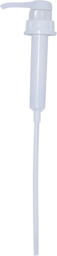 Doseerpomp jerrycan 5 liter - DIN 45 - Wit | bol